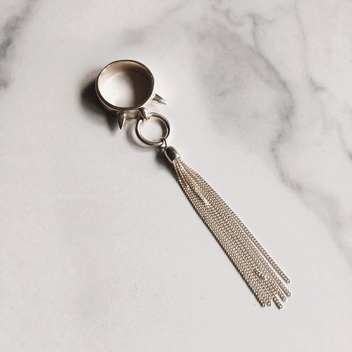 Mini ((Spiked)) Bound Ring *READY TO SHIP* – Nyxturna